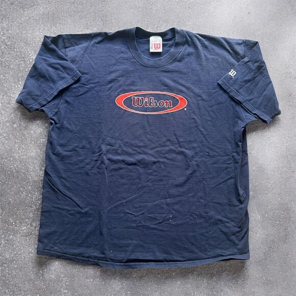 Wilson | Shirts | Vintage 9s Wilson Brand Logo Tshirt | Poshmark